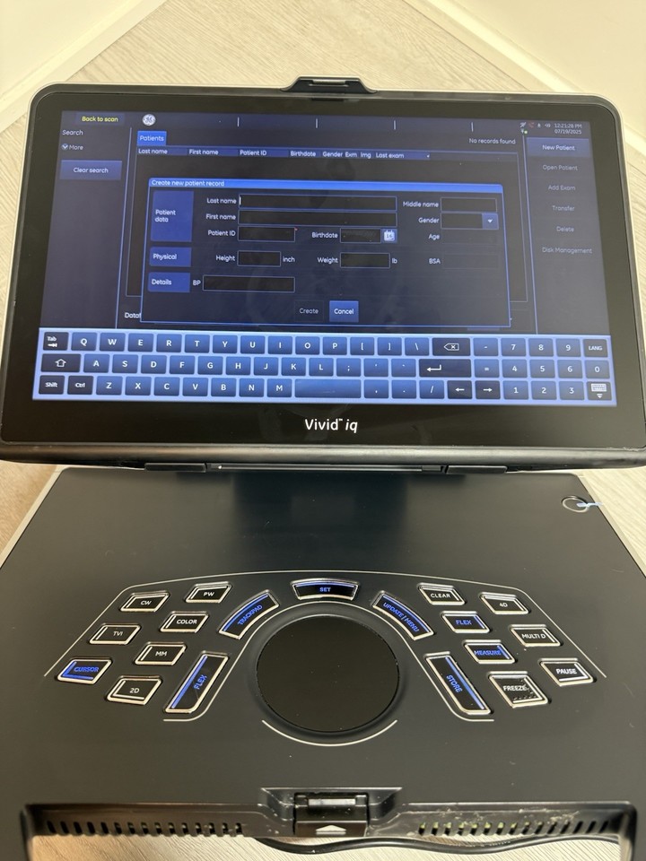 GE Vivid IQ V204 Cardiac Ultrasound | eBay