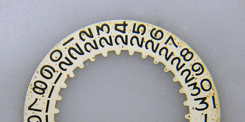 Genuine Rolex Submariner GMT Metallic Silver Date Disc Wheel 1560 1570 ...