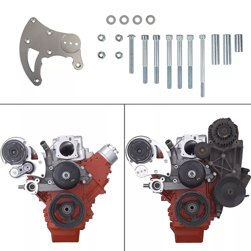 High Mount A/C LS R4 Compressor Bracket for LS1 LS2 LS3 LS6 Vortec ...