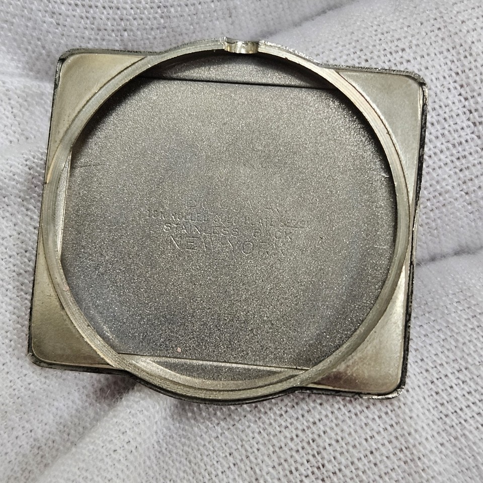 1954 Bulova Mens Watch President Type A Bow Tie Dial 10K GP 21J 10BM W ...