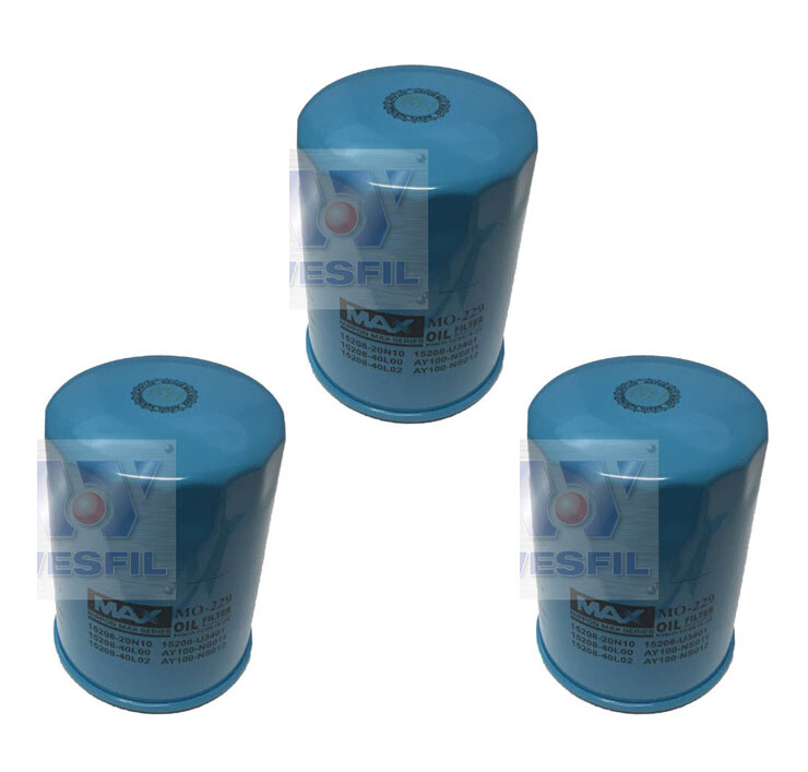 WESFIL NIPPON MAX OIL FILTERS WZ502NM x3 | eBay