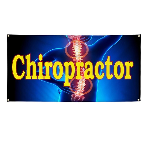 Vinyl Banner Multiple Sizes Chiropractor Weatherproof Industrial Yard ...
