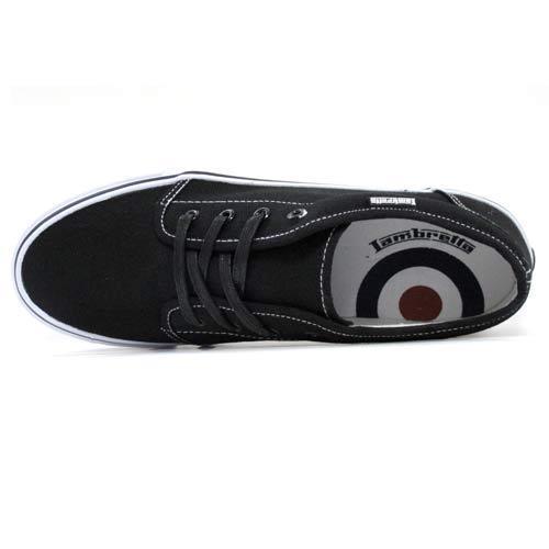 Mens Lambretta Lace Up Casual Canvas Shoes Plimsolls Pumps Skates ...