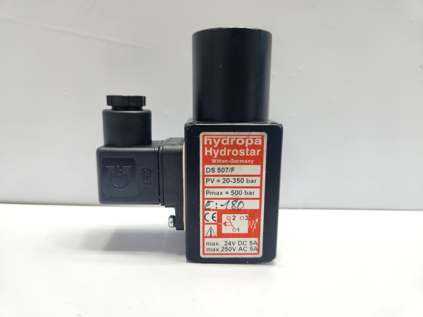 HYDROPA HYDROSTAR DS 507/F PISTON PRESSURE SWITCH | eBay