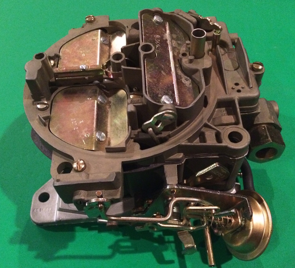 76 ROCHESTER QUADRAJET 4MV CARBURETOR CHEVROLET 1976 350 LIKE EDELBROCK ...