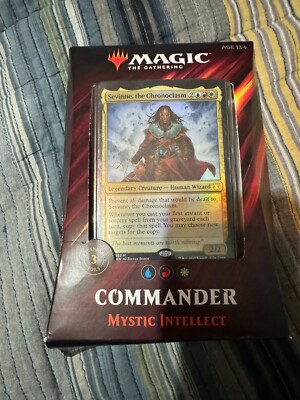 MTG Commander Precon: Mystic Intellect OPEN BOX SEALED DECK! READ AD ...