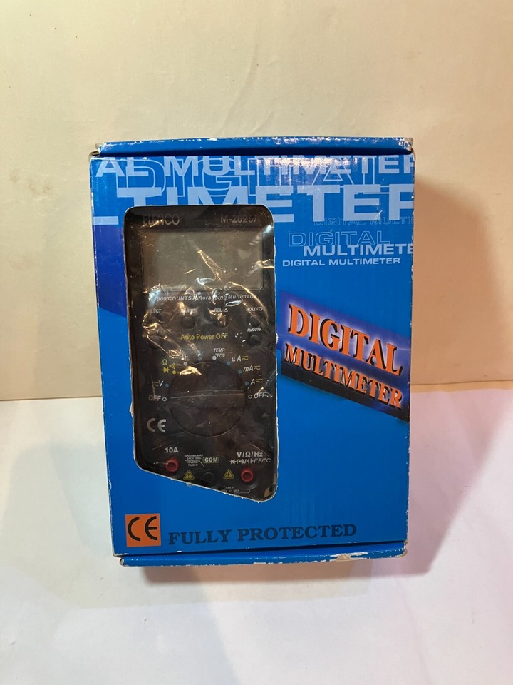 Elenco M-2625A, Digit 4000 Count Autoranging Digital Multimeter w ...