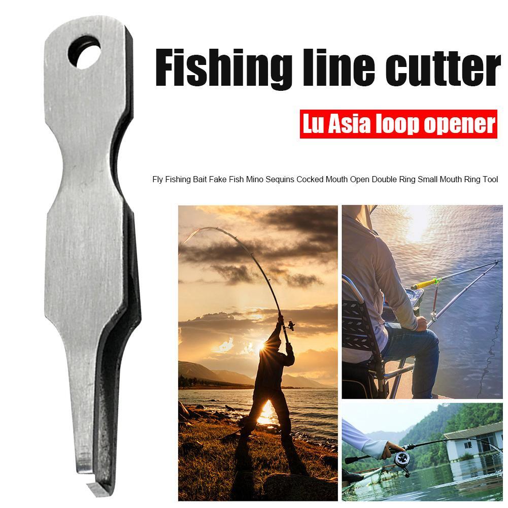 5Pcs Multifunctional Fishing Line Cutter Nippers Lure Loop Ring Opener ...