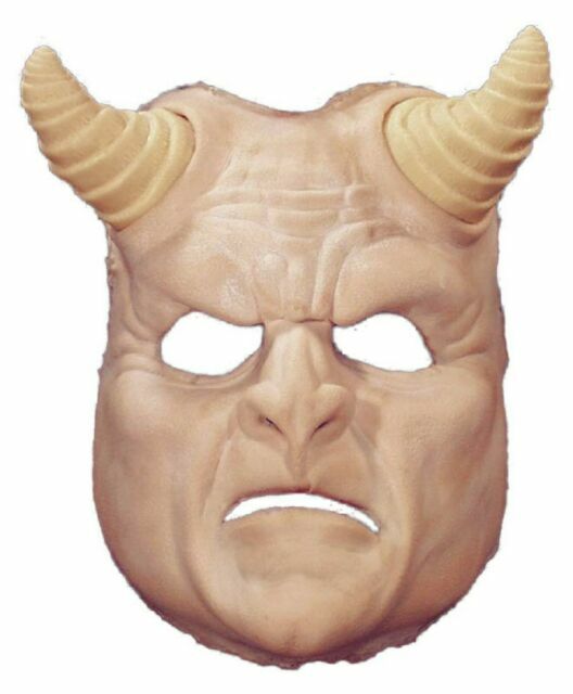 Devil Demon Foam Latex Face Mask Appliance Prosthetic Costume Makeup ...
