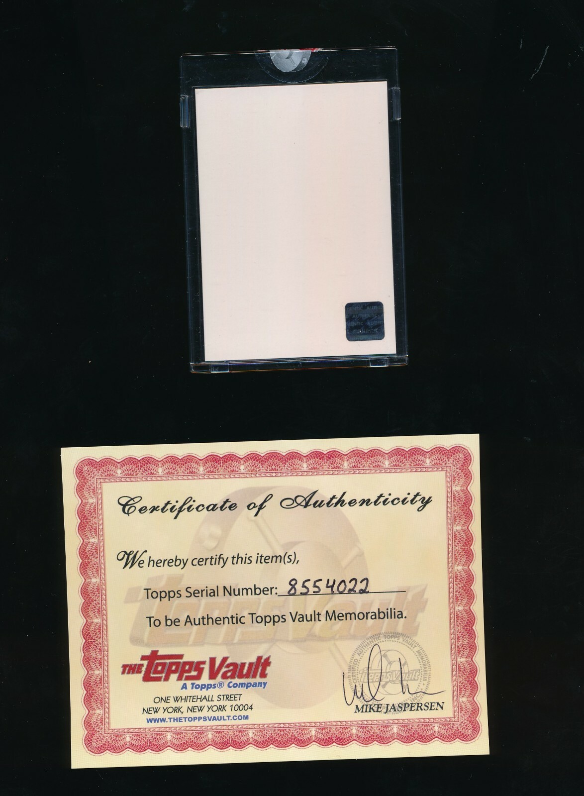 1970s Topps Vault left handed pitcher Yankees Card Negative not used ...