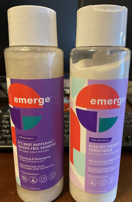 Emerge Its Knot Happening Shampoo AND Conditioner For Curly Coily ...