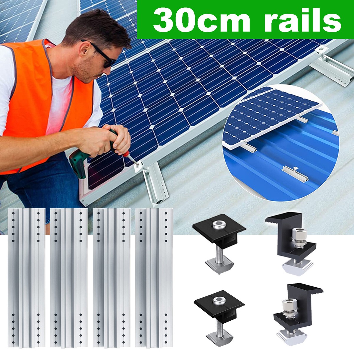 Solar Panel Mounting Rails