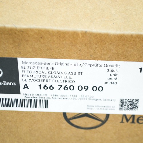 NEW MERCEDES-BENZ GLE W166 REAR LEFT DOOR SOFT CLOSE MOTOR A1667600900 ...