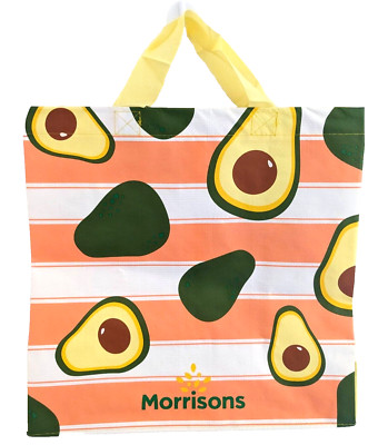 MORRISONS RELIABAG AVACADOS REUSABLE MEDIUM SHOPPING BAG - BNWT (NEW ...