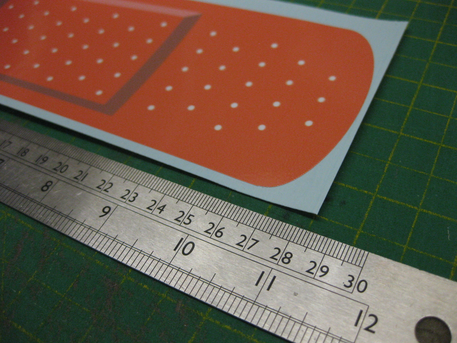 1 LARGE FUN STICKER CAR DENT ACCIDENT SCRATCH PLASTER | eBay UK