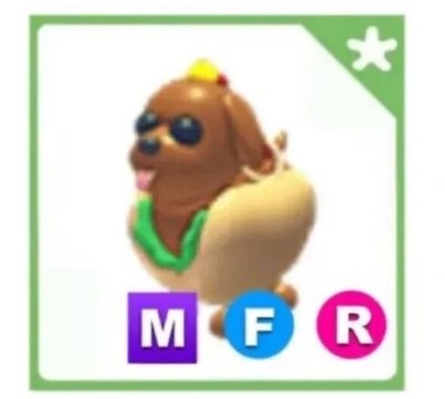 Hot Doggo Mega Neon Fly Ride Adopt Me | eBay