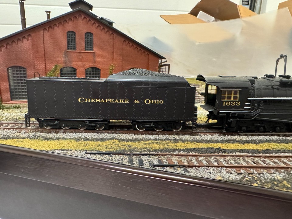 CUSTOM RIVAROSSI H-8 ALLEGHENY C&O KITBASH HO SCALE LOCOMOTIVE VINTAGE ...