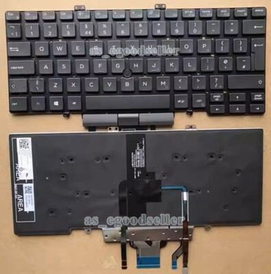 New for DELL Latitude 5410 5411 2020 Keyboard UK QWERTY BACKLIT ...