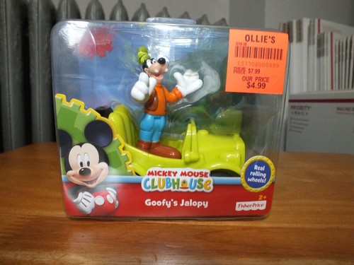 DISNEY JUNIOR MICKEY MOUSE CLUBHOUSE GOOFY'S JALOPY NIP FISHER-PRICE ...