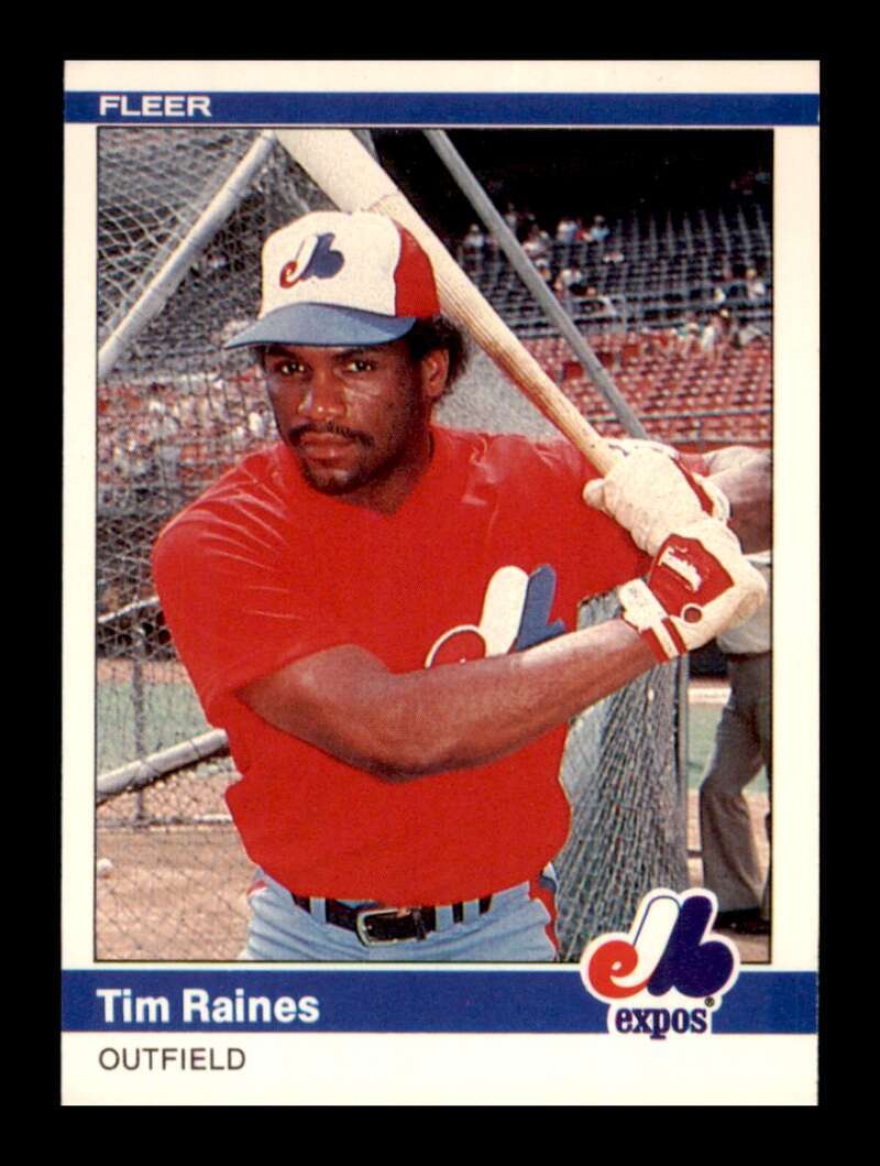 1984 Fleer Tim Raines #281 Montreal Expos | eBay