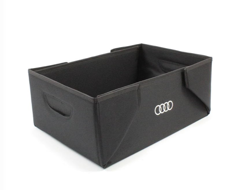 New Genuine Audi Interior Cargo Trunk Organizer Box 8U0061109-BIN | eBay