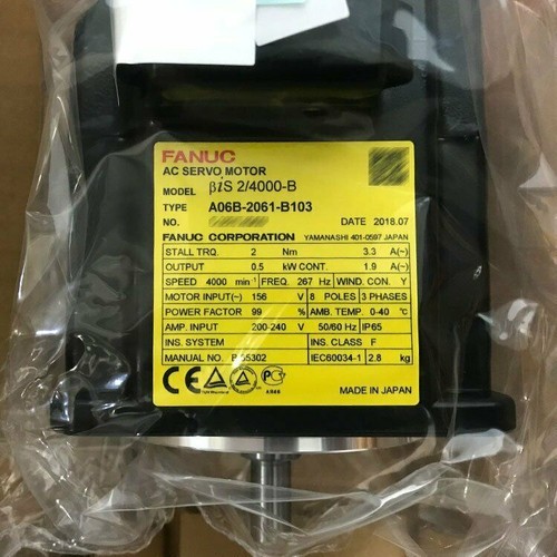 1PCS New In Box For FANUC A06B-2061-b103 servo motor One year warranty ...