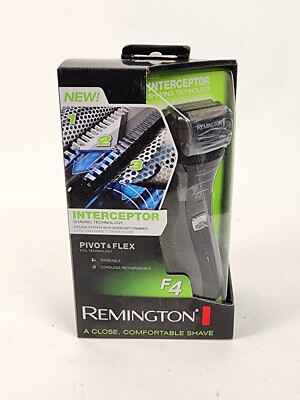 Remington F4 Foil Shaver with Intercept Shaving Technology, Black, F ...
