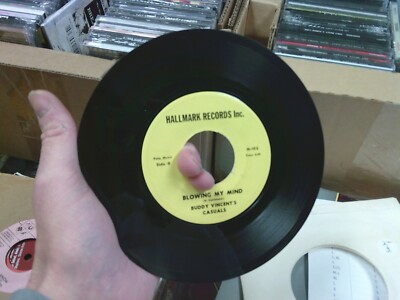 Buddy Vincent's Casuals Make Someone / Blowing My 45 Hallmark VG+ Funk ...