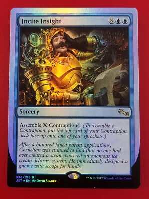 1x Incite Insight | FOIL | Unstable | MTG Magic Cards | eBay