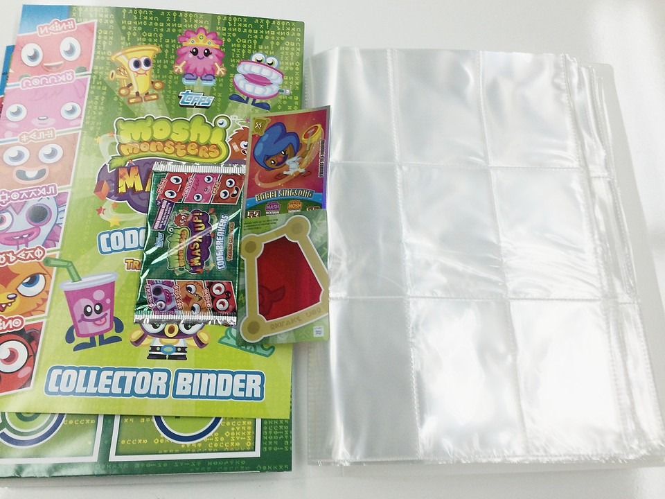*Topps Moshi Monsters Code Breakers Card Game Offcial Album Inc Pages ...