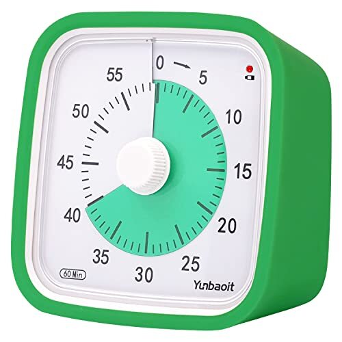 Visual Timer With Protective Case 60 Minute Silent Countdown Timer For ...