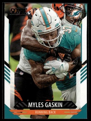 2021 Score #29 Myles Gaskin | eBay