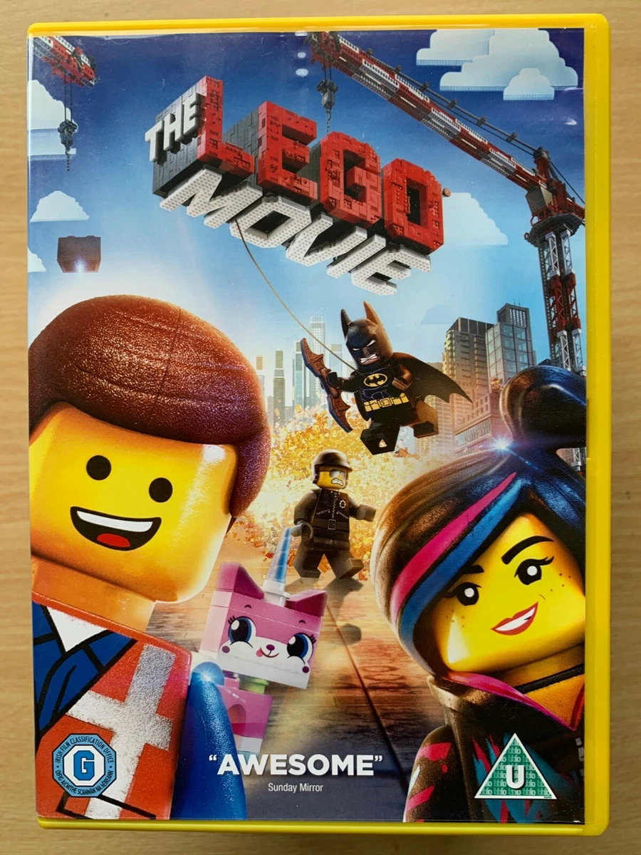 The Lego Movie Dvd Label