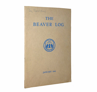 Beaver Log (Jan 1944) Literary Journal Beaver Country Day School ...