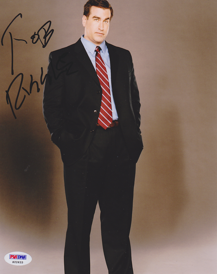 Rob Riggle SIGNED 8x10 Photo Modern Family The League SNL PSA/DNA ...