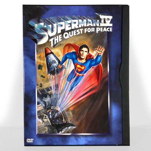 Superman IV: The Quest for Peace (DVD, 1987, Widescreen) Like New! Gene ...