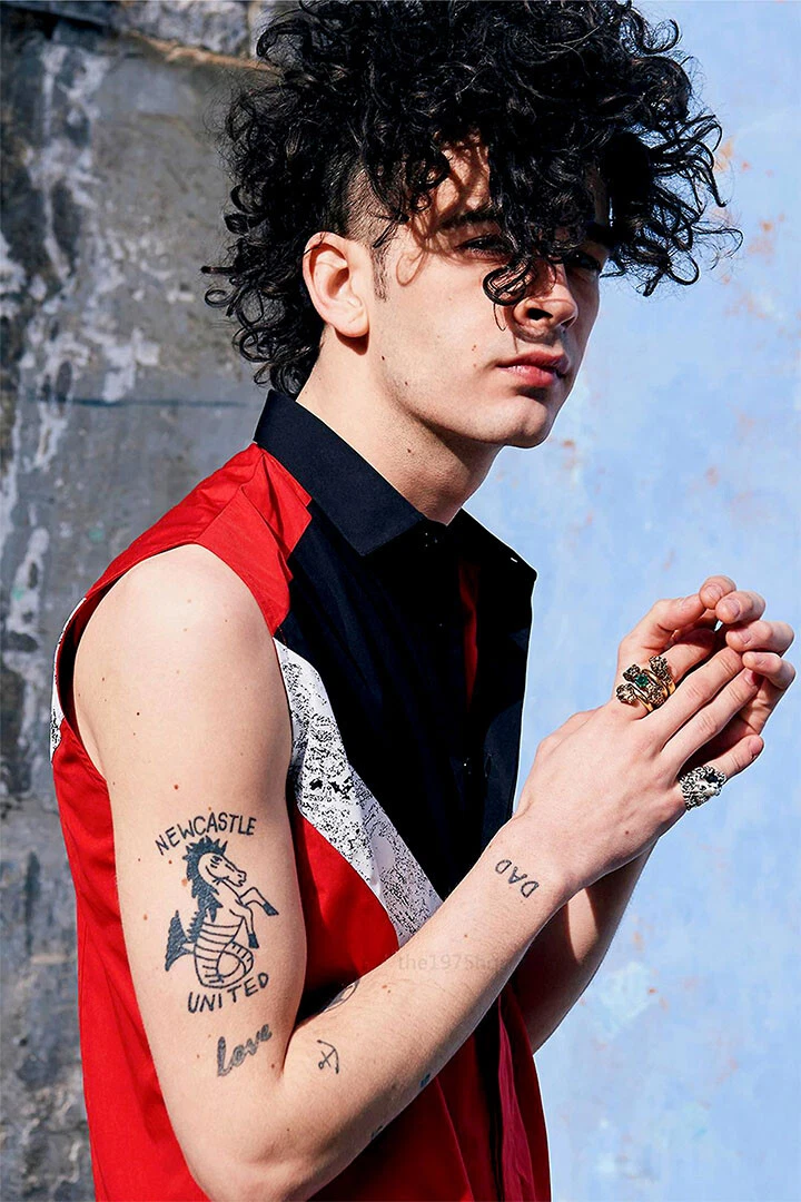The 1975 Matt Healy Tattoos