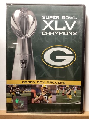 NFL Super Bowl XLV (DVD, 2011) Green Bay Packers vs Pittsburgh Steelers ...