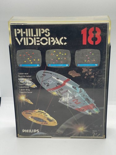 Philips Videopac G7000 Game Cartridge #18 Laser War Vintage 1980 | eBay