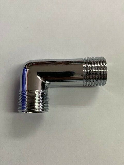 Wall shower Outlet Elbow Chrome Plated Brass | eBay UK