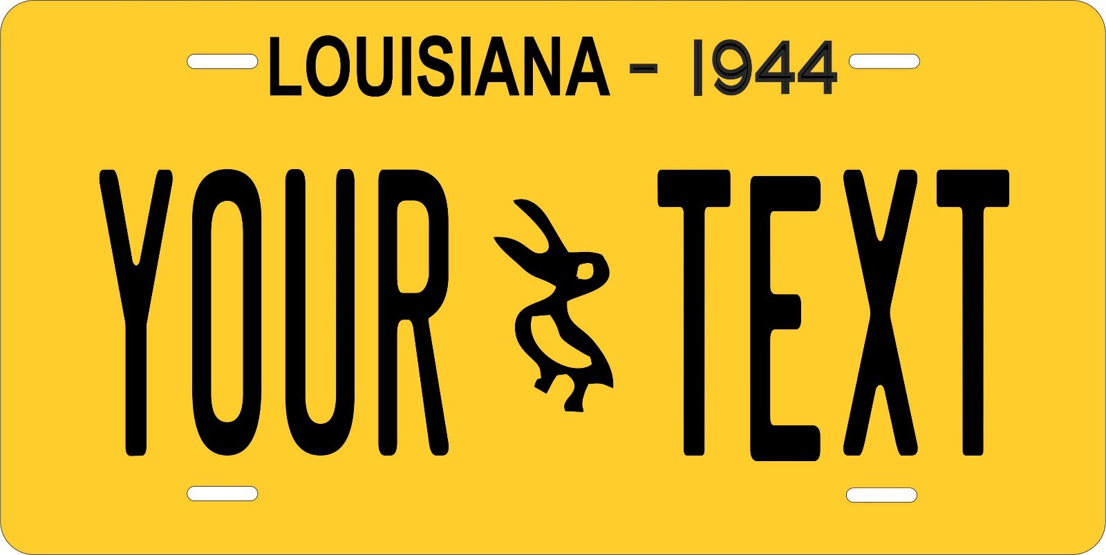 Louisiana State Custom Auto Car OR Motorcycle Personalized License ...