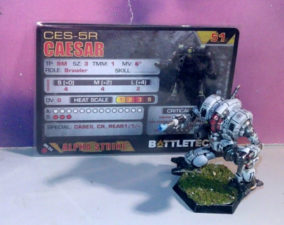 BATTLETECH CAESAR MECH [COMSTAR] (CATALYST, PLASTIC, PAINTED) | eBay