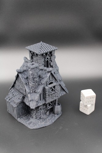 Tabletop Terrain Fantasy Hedge Witch Cottage Dnd RPG wargame skirmish ...