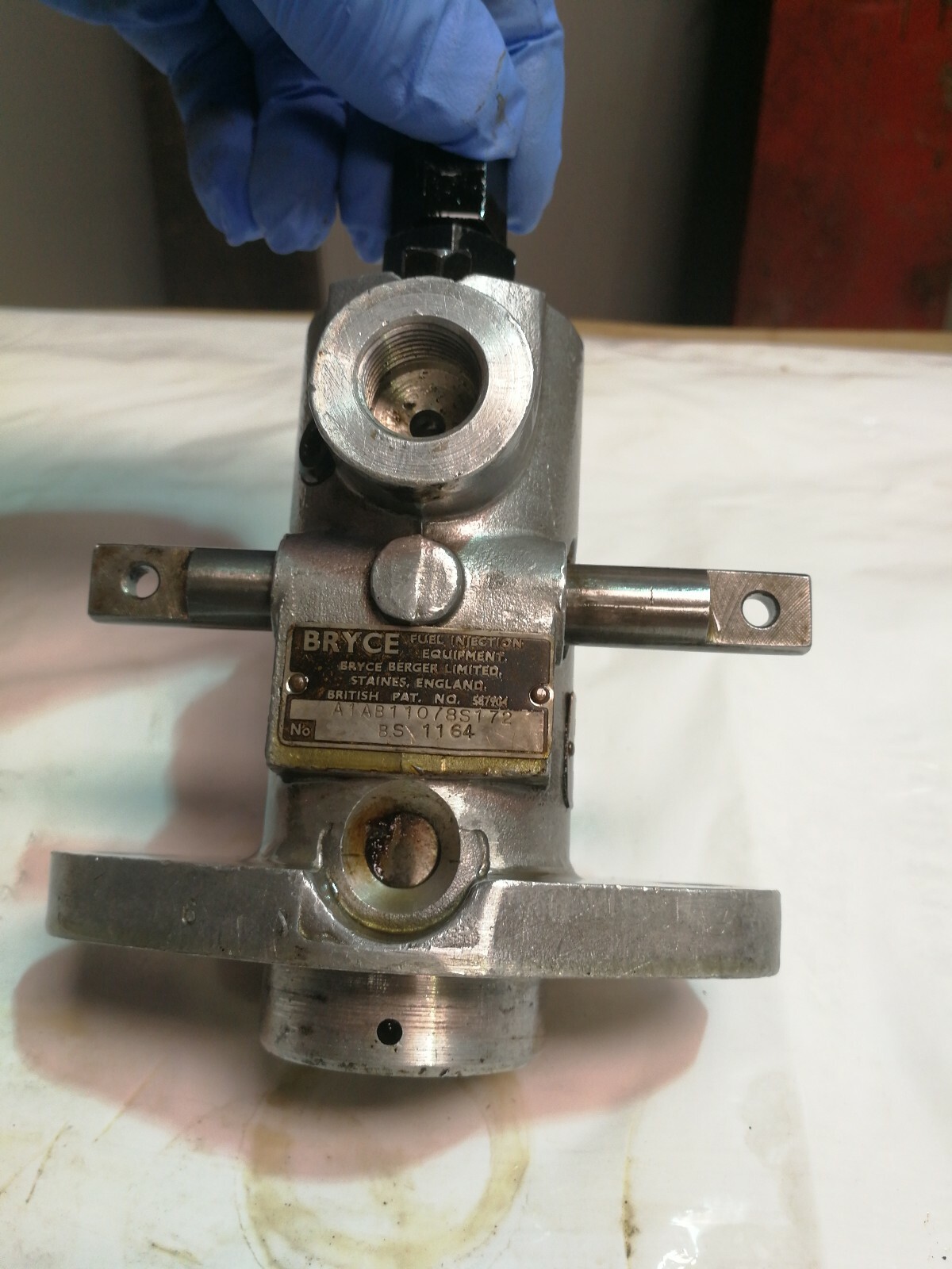 Mirrlees Blackstone M4A, M4AU engine Bryce fuel injection pump A1AB110 ...