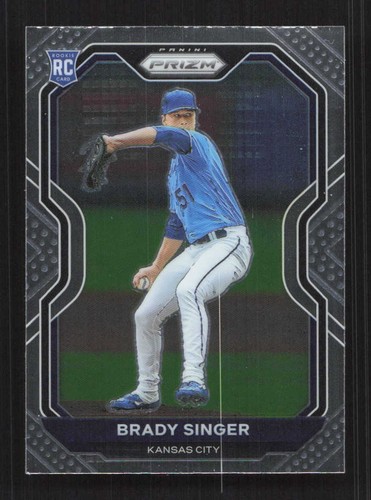 Brady Singer RC 2021 Panini Prizm Kansas City Royals #114 | eBay