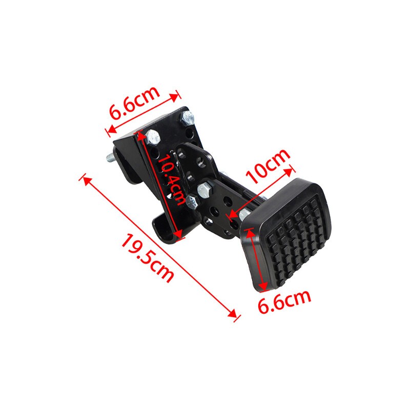 Adjustable Universal Accelerate & Brake Pedal Extenders for Short ...