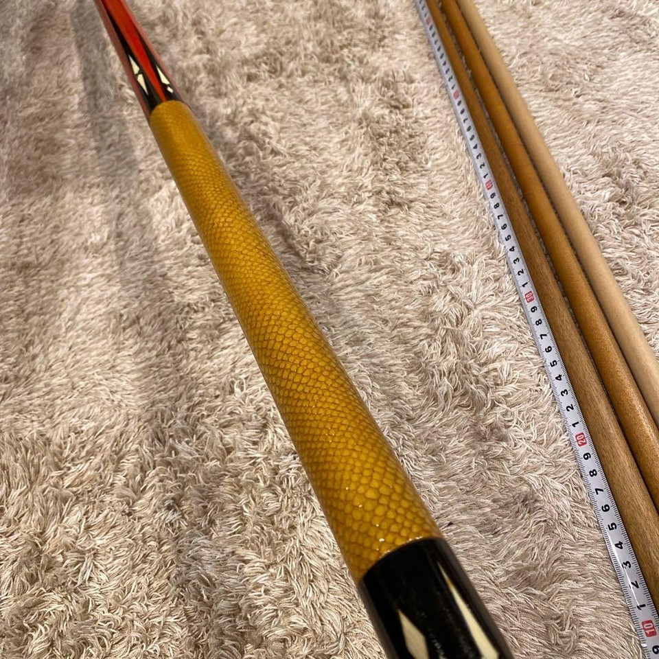 Vintage ADAM Super Pro Cue Gundam Char Model Zeon double joint Billiard ...