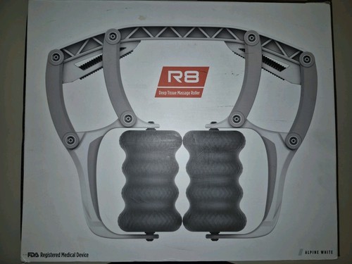 Roll Recovery R8 Deep Tissue Massage Roller Tool ALPINE WHITE New Open ...