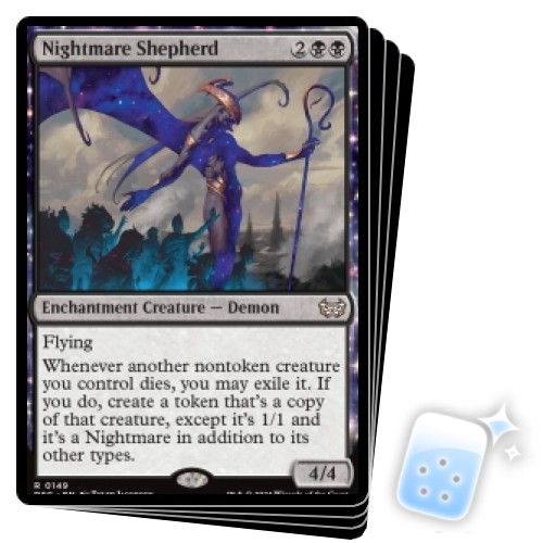 NIGHTMARE SHEPHERD X4 Duskmourn: House Of Horror: Commander Magic MTG ...