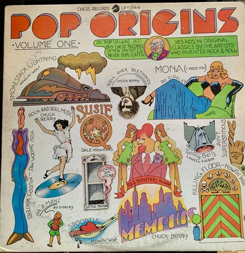POP ORIGINS Chess Records Volume One Dale Hawkins Blues Comp LP Muddy ...